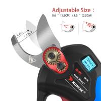 China Cordless Electric Tree Branch Pruner 25mm With LCD Display Screen for sale