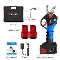 China Cordless Electric Tree Branch Pruner 25mm With LCD Display Screen for sale