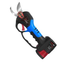 China 25mm Cordless Electric Garden Pruners 2 Pcs Rechargeable Lithium Battery Backup for sale