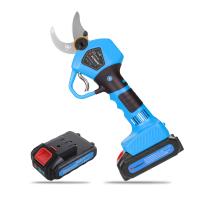China Handheld Blue Electric Garden Pruners , Cordless Power Loppers CE Certified for sale
