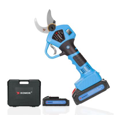 China 40mm Electric Garden Pruners Cutters Secateurs With Rechargeable Battery for sale