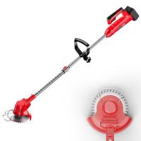 China 2000mAh Rechargeable Battery Weed Eater Cordless DC 21V 125cm Length for sale