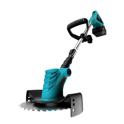 China Lightweight Garden Electric String Trimmer With Wheel 2Ah Battery for sale