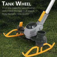 China Multipurpose Electric Lawn Mower , Cordless Electric Weed Wackers Anti Slip Telescopic for sale