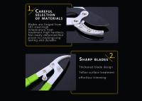 China Retractable Manual Pruning Shears Telescopic Anti Slip For Thick Branches Bough Pruning for sale