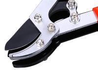 China Telescopic Elbow Manual Pruning Shears Plastic Coated SK5 Material for sale