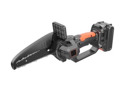 China Small Handheld Cordless Electric Chainsaw With 2000mAh Li Ion Battery for sale