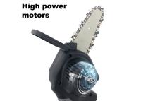 China 4 Inch Small Battery Powered Chainsaw Cordless Anti Slip For Garden for sale