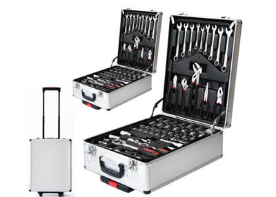 China Handheld Auto Repair Tool Set , Car Repair Tools Kit With Trolley Case OEM for sale