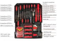 China Handheld Auto Repair Tool Set , Car Repair Tools Kit With Trolley Case OEM for sale