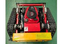 China Brushless Reel Gas Lawn Mower Crawler Remote Control Tracked Self Propelled for sale