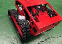 China Brushless Reel Gas Lawn Mower Crawler Remote Control Tracked Self Propelled for sale