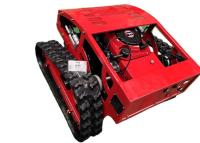 China Remote Control Crawler Gas Lawn Mower 196CC Anti Slip Cordless for sale