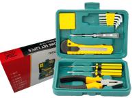 China 12 Pieces Minor Home Repair Tool Kit Set OEM 20×14×4cm Size for sale