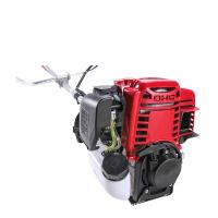 China 65CC 4 Stroke Weed Wacker Gas Powered String Trimmer Multifunction Brush Cutter for Grass Heavy Bush  Side Mounted for sale