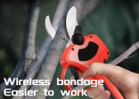 China 21V Electric Pruning Scissors With Display Lithium Pruning Garden Fruit Tree Branches High Branch Scissors for sale