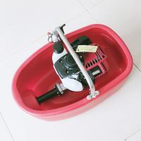 China Portable Floating Boatlike 4- Stroke Mini Gasoline Water Pump For Irrigation Watering for sale