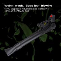 China Handheld Electric Leaf Blower 6 Speed Wind Power Snow Blower for sale