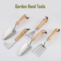 China Wooden Handle Stainless Steel Garden Hand Tools Five Piece Set for sale