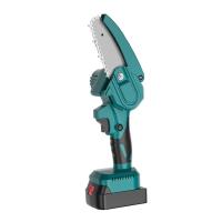 China Portable Lithium Ion Chainsaw Rechargeable Woodworking Small Handheld Electric 4 Inch 6 Inch Felling Saw for sale