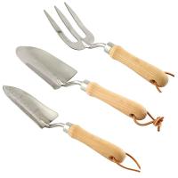 China 3 Pieces Strong Gardening Hand Tools Heavy Duty Aluminum Alloy for sale
