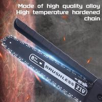 China Handheld Lithium Battery Chain Saw Home Rechargeable Outdoor Logging Pruning Chainsaw One Handed for sale