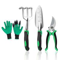 China Customizable Horticultural Set Alloy Steel Hand Tool Garden Tool Sets for Women Kids Starter Kit with Garden Bag for sale