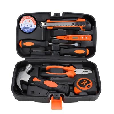 China JYH-HTS09-6 Home Toolbox Set 9-Piece Set Of Carbon Steel Series Combination Tools for sale