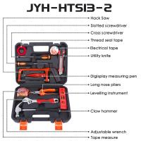 China JYH-HTS13-2 Electrician Carpentry Home Maintenance Tool Kit Household Hardware Sets for sale