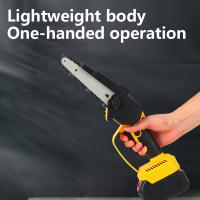 China Portable Electric Power Chainsaw JYH-CS10 Li-battery Mini Wireless for Home Wooden Tree for sale