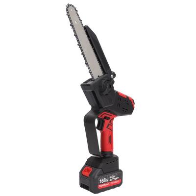 China Portable Handheld Chainsaw 8-Inch Chain saw with 2 Pack 2000mAh Batteries Mini Chainsaw for Wood Cutting Tree for sale