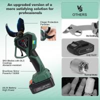 China 42mm Electric Pruning Shears Cordless Tree Branch Pruner 25.2V Battery Powered for sale