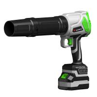 China TurboBrushless Leaf Blower | 395 CFM & 22000 RPM Motor | 21V Cordless with 2 Batteries & Fast Charger for sale
