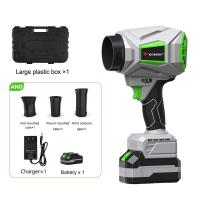 China Battery Leaf Blower 21V, 0.8KG Ultra Light Handheld Blower with 6 Variable Speeds (31-53m/s), Brushless Motor Garden Blower for Leaves Dust Snow Car Drying for sale