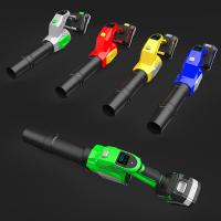China Commercial Brushless Leaf Blower B2B Supply | Smart LED Display 3-Speed Jet Fan, 21V 550W Electric Garden Blower with 180° Adjustable Handle | Wholesale Price for sale