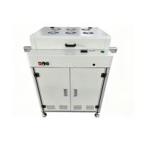 China Flat Belt SMT PCB Conveyor Variable speed control 650mm Width Docking Table Power Supply 100~230V for sale