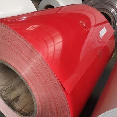 China OEM Aluminum Alloy Coil 8-25 Microns Coating Smooth Painted Finish for sale