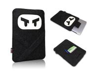 China Unique Ninja Design Felt Macbook Pro Sleeve For Teenagers And Children for sale