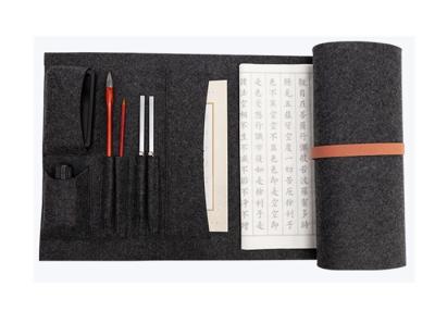 China 106*38cm Portable Felt Desk Pad For Practising Chinese Calligraphy for sale