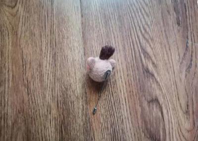 China Elk Pattern Felt Craft Balls , Wool Felt Christmas Brooches Diameter 5 Cm for sale