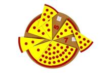 China Pizza Design Felt Cloth Crafts Safe For Kids Early Learning Knowledge for sale