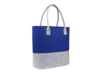 China Eco-Friendly Ladies Felt Shopping Bag Leisure Stitching Design Multiple Color for sale