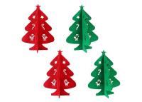 China DIY Educational Xmas 18CM 3d Felt Christmas Tree Toy For Kids for sale