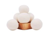 China 2.76 Inch Handmade No Lint Organic Wool Felt Balls for sale