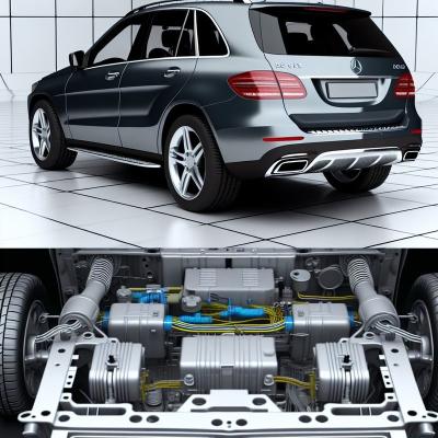 China Mercedes Benz EQE 500 EV SUV Luxury Electric Car 5 Seats R19 Tires for sale