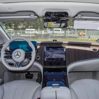 China Mercedes Benz EQE 350 Electric Sedan 100 EV 180 kmh 4969mm Length 4 Door 5 Seater for sale