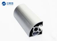 China Silver Anodized 6063T5 T Slot Aluminum Profile 6m Length Modular Extrusion for Conveyor for sale