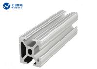 China Silver Anodized 6063T5 T Slot Aluminum Profile 6m Length Modular Extrusion for Conveyor for sale