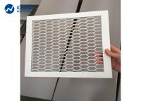 China PVDF Powder Coated Aluminum Ceiling Panel 300x300mm Sheet Metal Press Parts for sale