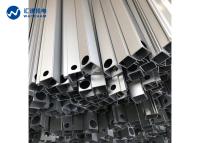 China T5 6063 Aluminum Square Tube CNC Machined Parts for Sewing Machine 20mm for sale